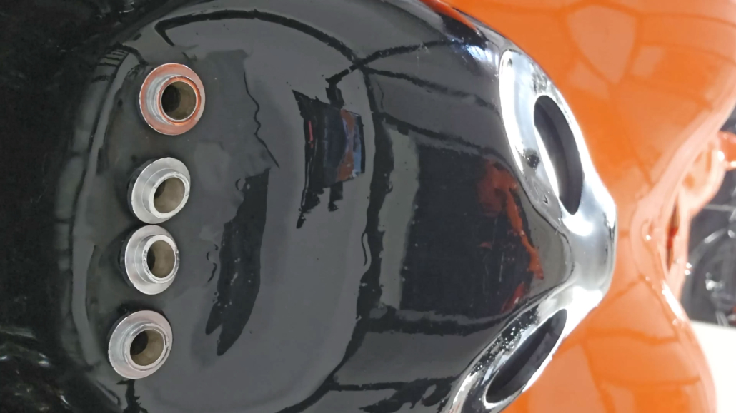 RUBBERS FINEST TWINSET & ORANGE RUBBER NECK ENTRY CATSUIT – Rubberdoll ...